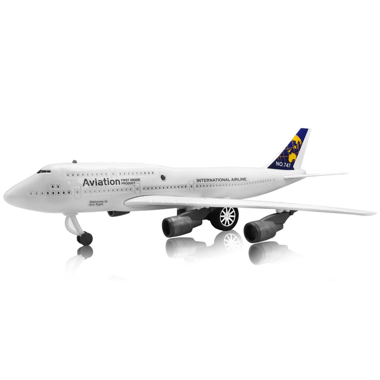 Jumbo realistični avion na baterije - Toyz